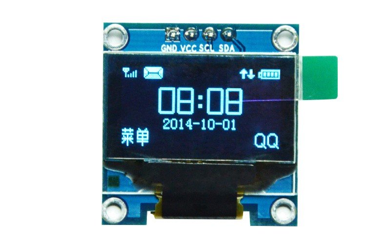 OLED LCD Display. 128X64 I2C - Display - Softgenie